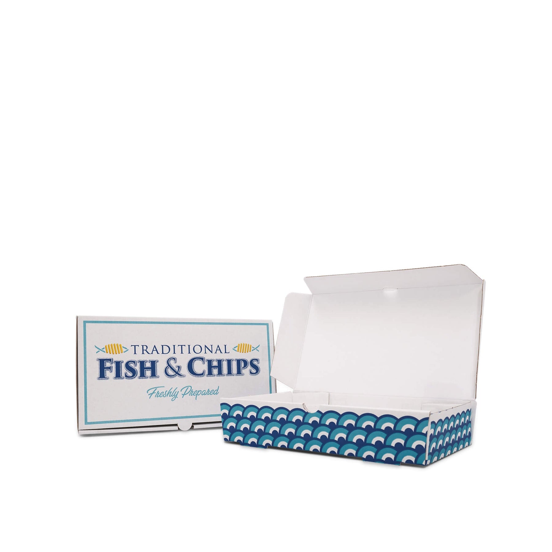 Small Fish and Chips Box 100PCS | Albiz Packaging – Albiz Packaging